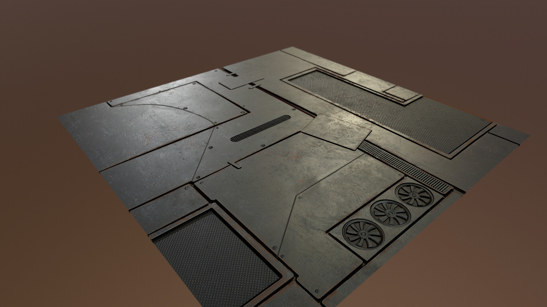 ArtStation - Terran Facility-Textures