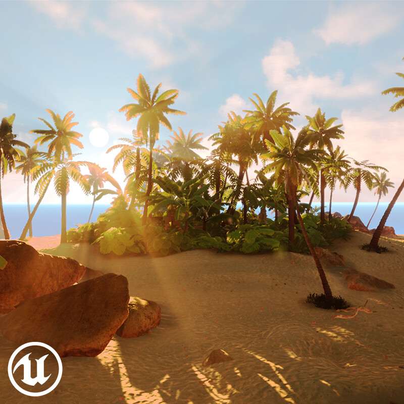 ArtStation - Tropical Island - Unreal Engine 4.26