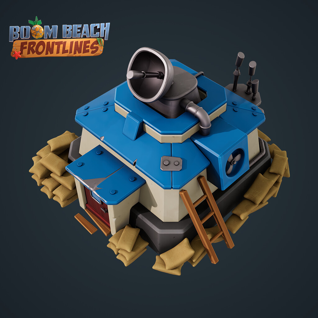 ArtStation - Boom Beach: Frontlines - HQ (Fanart) (2/3)