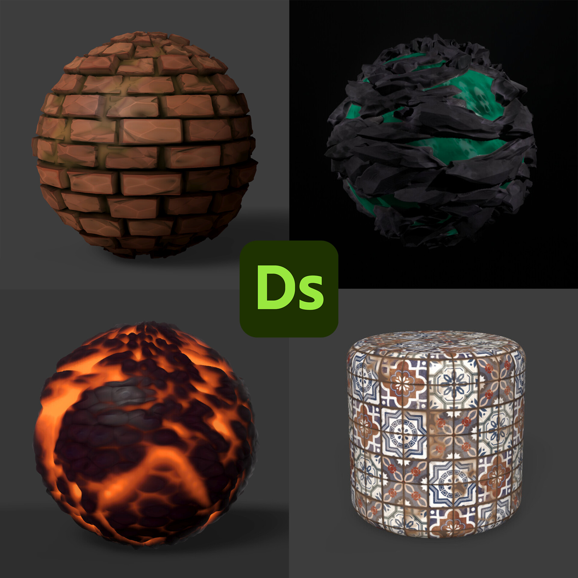 ArtStation - Substance Designer Materials
