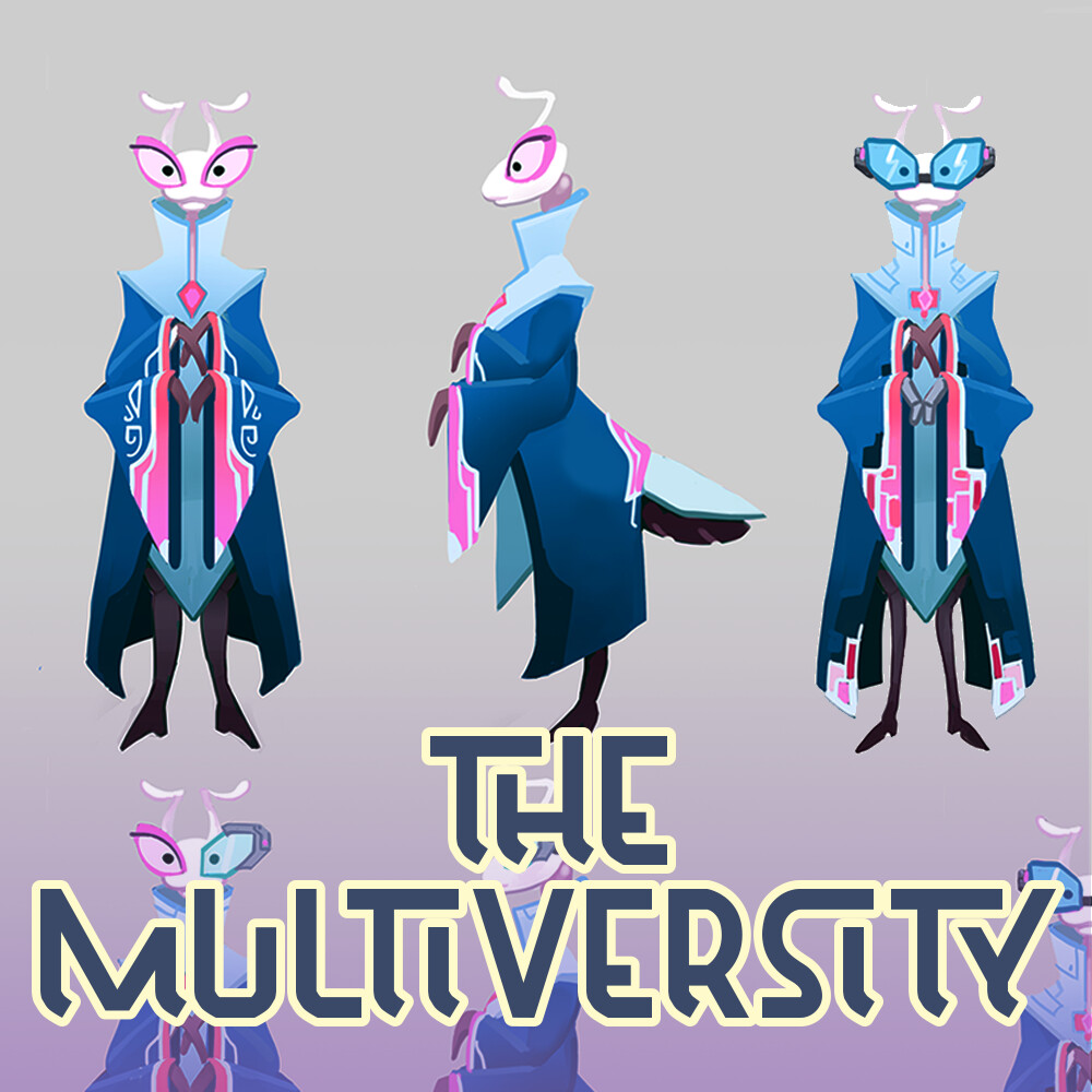 ArtStation - The Multiversity: Orchid character concept