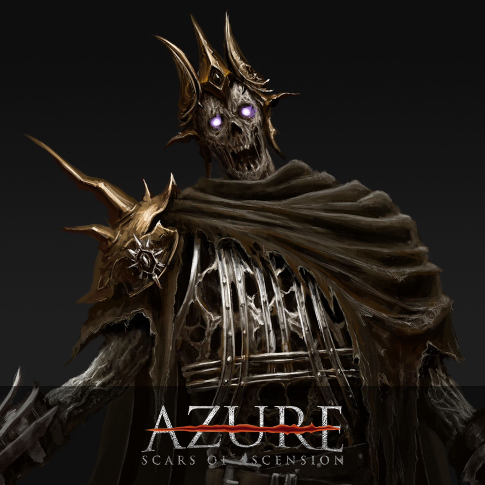 ArtStation - Bernahl, Giant King of the Dead - Concept