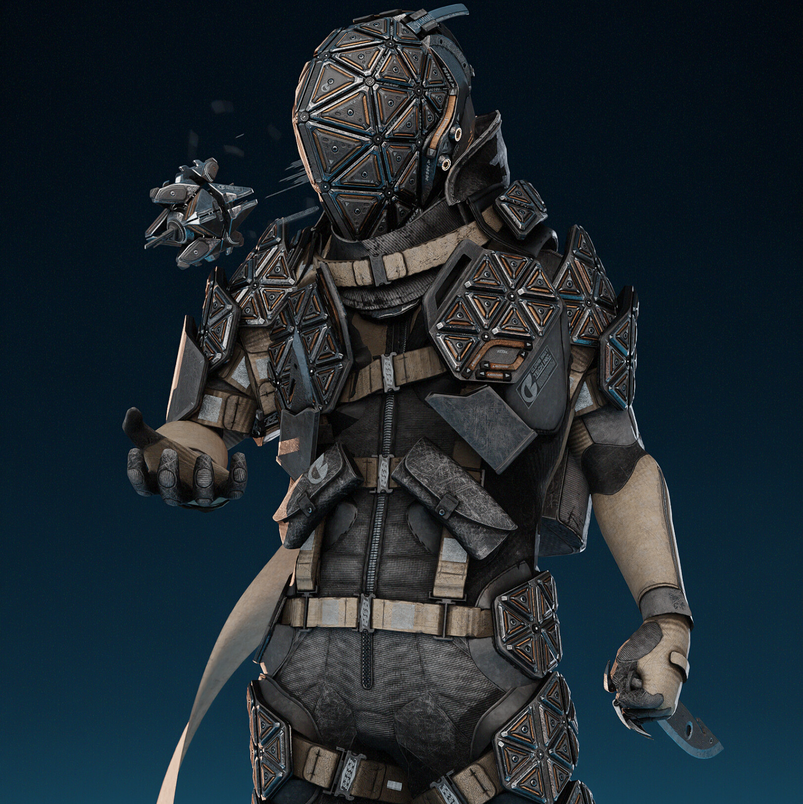 ArtStation - Destiny 2 Hunter Armor Concept (Fan Art).