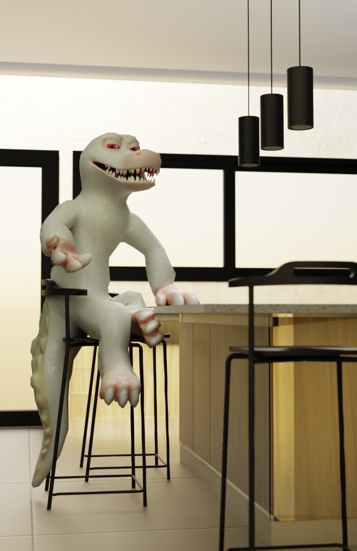 ArtStation - Yacaré - VRChat and Vtubing avatar