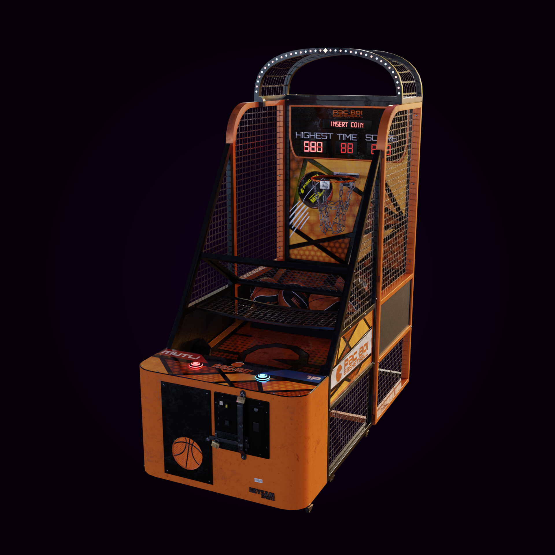 ArtStation - HEYSAM: Pac-Boi Basketball