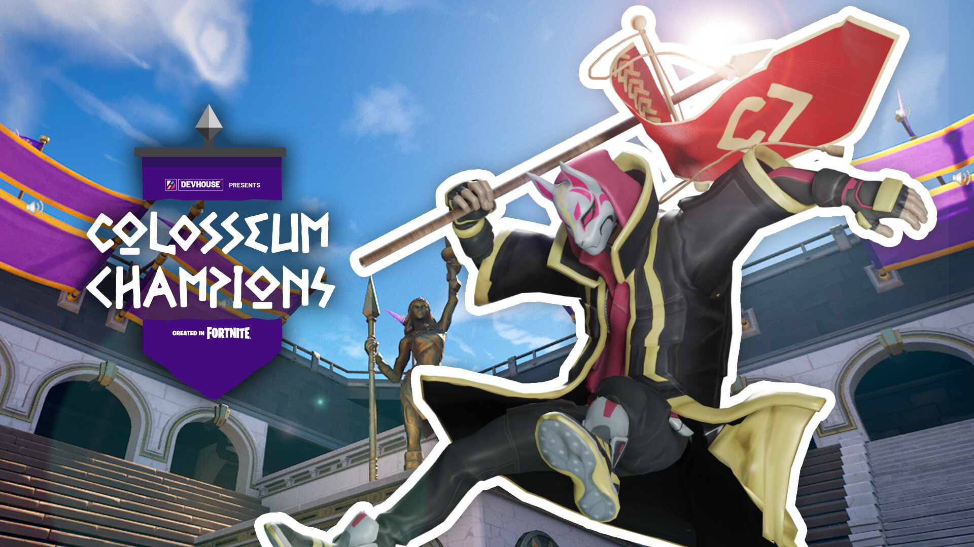 ArtStation - Colosseum Champions Fortnite Map