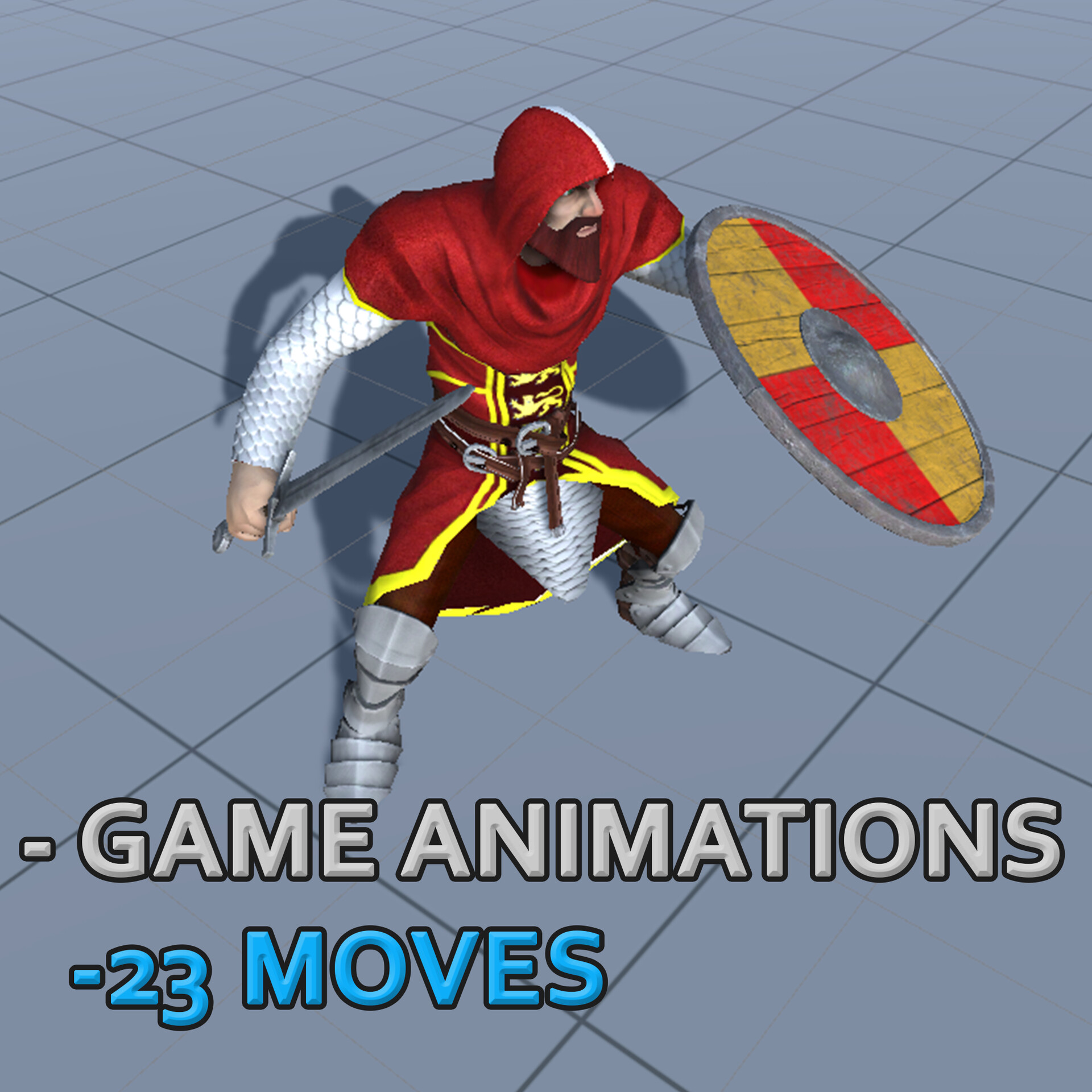 ArtStation - Warrior game animations