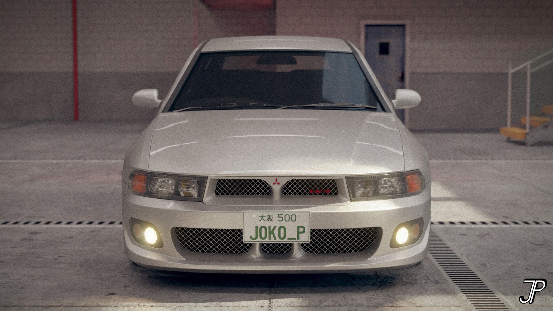 ArtStation - Mitsubishi Legnum VR-4