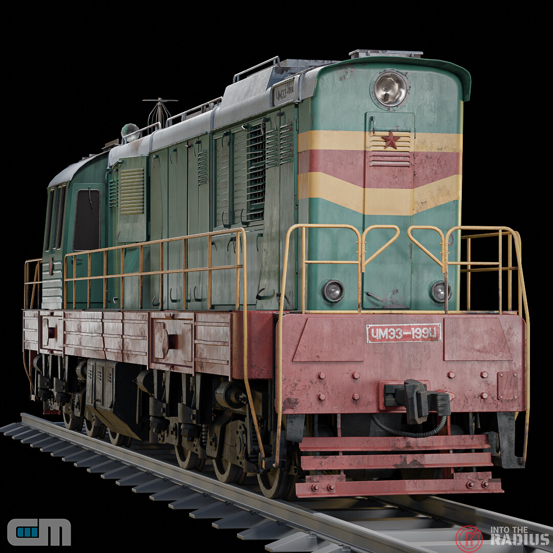 ArtStation - Into the Radius VR - train model