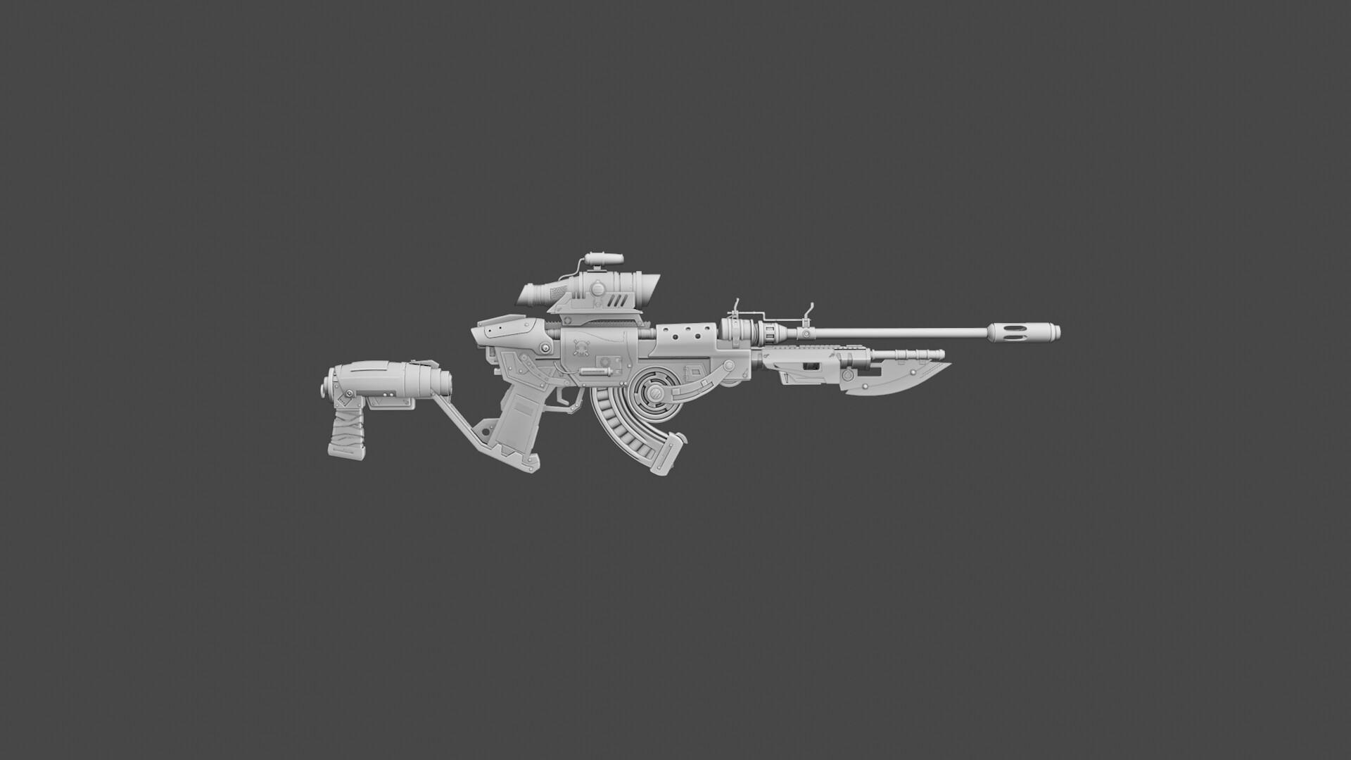 ArtStation - WEAPON ( MODELING )