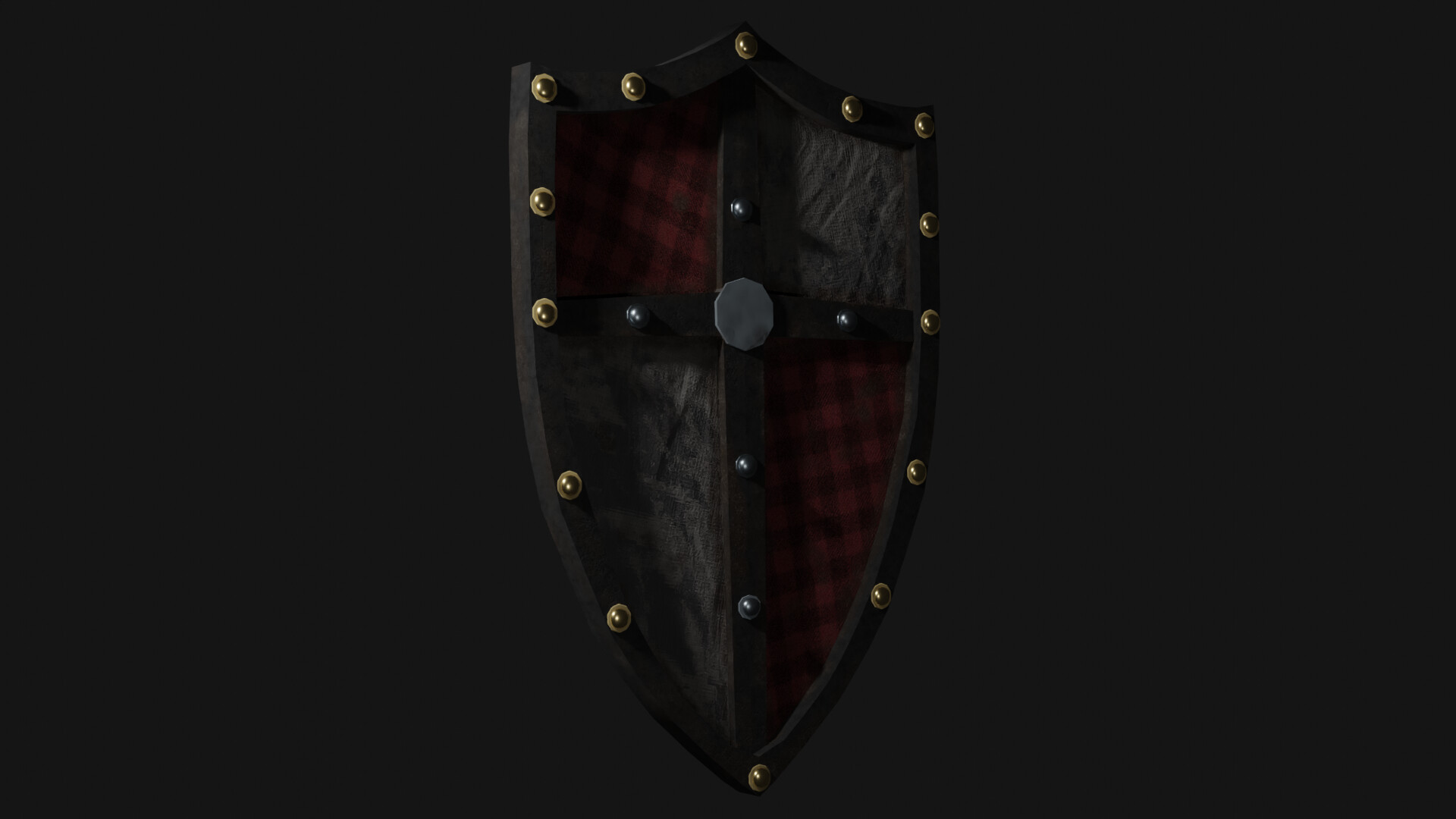 ArtStation - Shield - English Knights Shield - Blender Substance