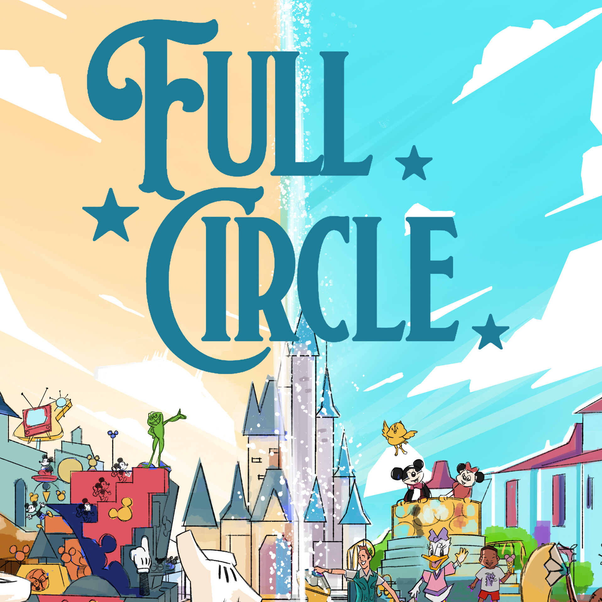Fê Heynen - DISNEY - FULL CIRCLE POSTER