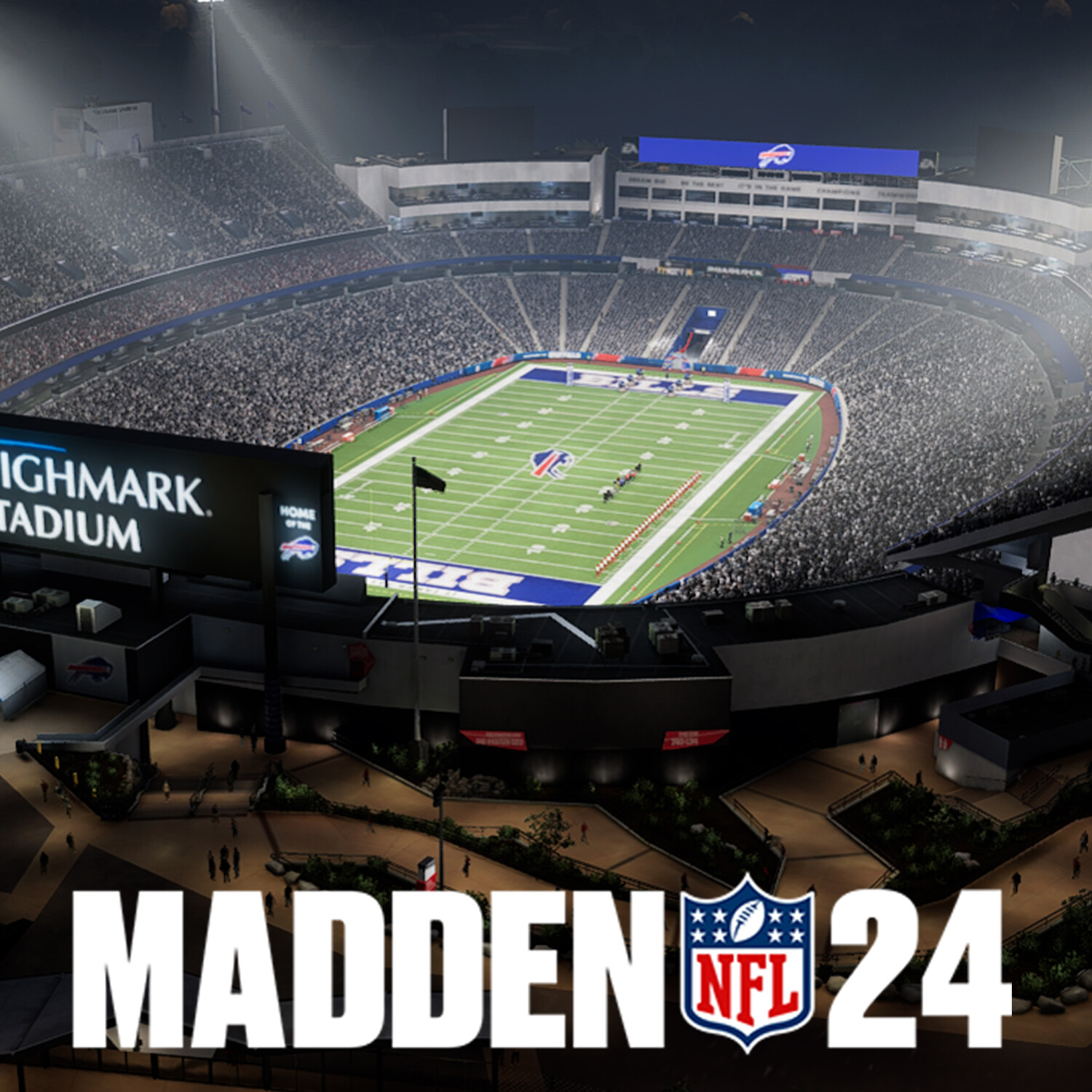 ArtStation - Madden 24 NFL Bill's stadium