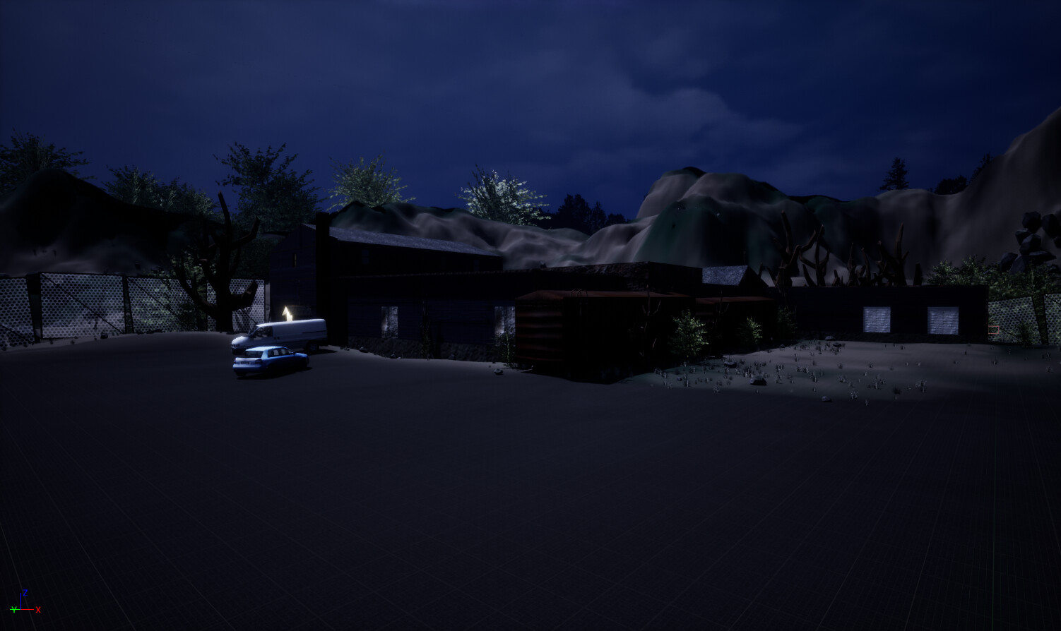 ArtStation - Horror Game Level Design - My Childhood Home