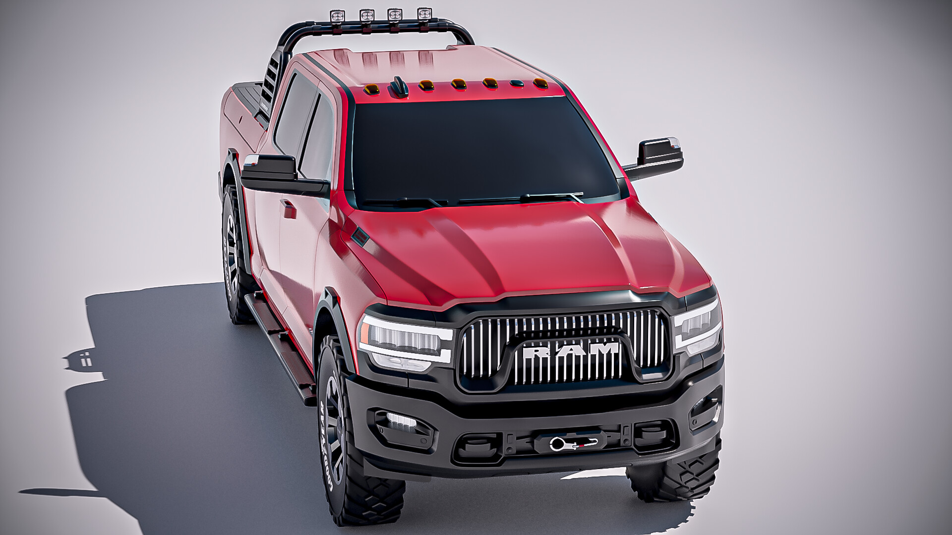 ArtStation - RAM Power Wagon 2021