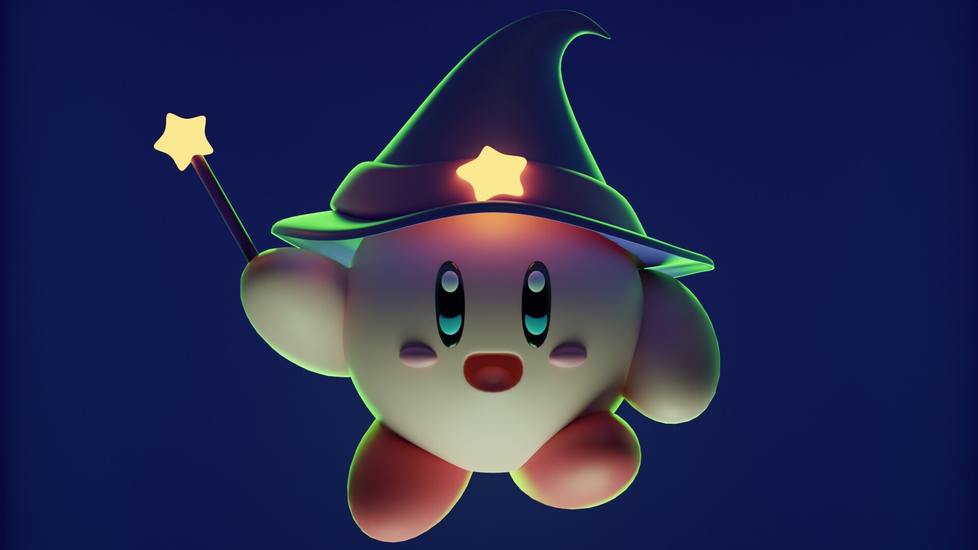 ArtStation - Wizard Kirby