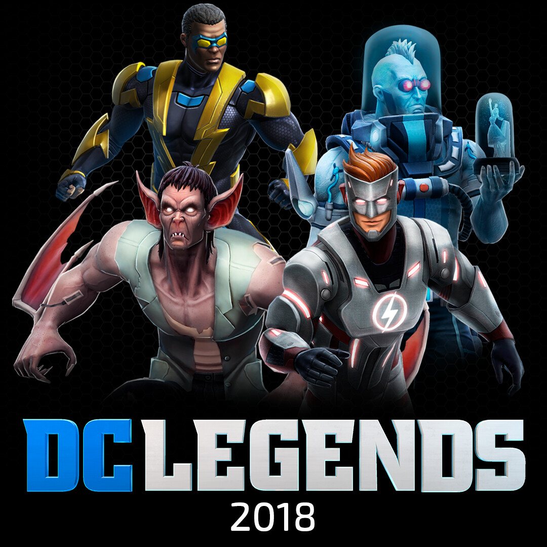 ArtStation - DC Legends: Fight Super Heroes (Mobile Game) 2018