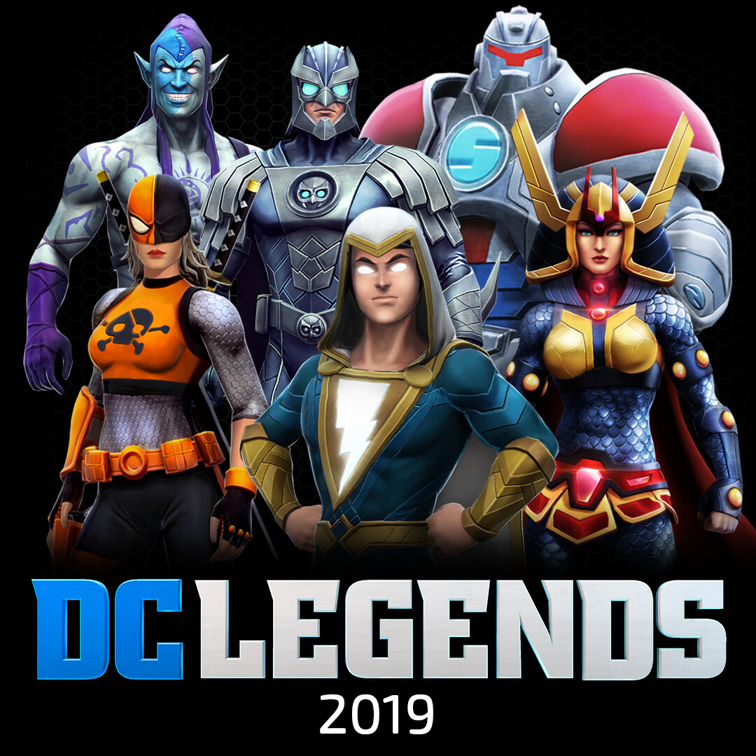 ArtStation - DC Legends: Fight Super Heroes (Mobile Game) 2019