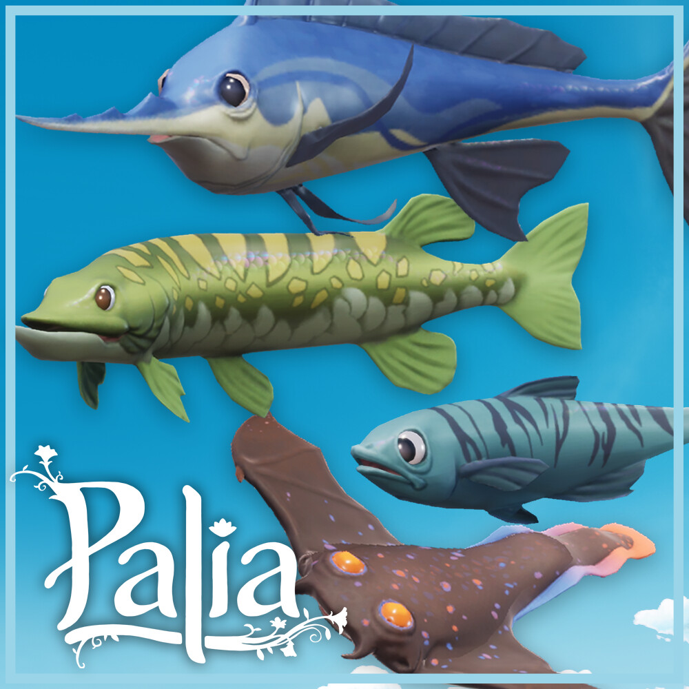 ArtStation - Fish 02 | Palia