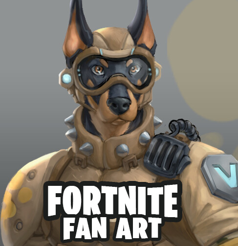 ArtStation - Rowdy Boy - Fortnite Fan Art