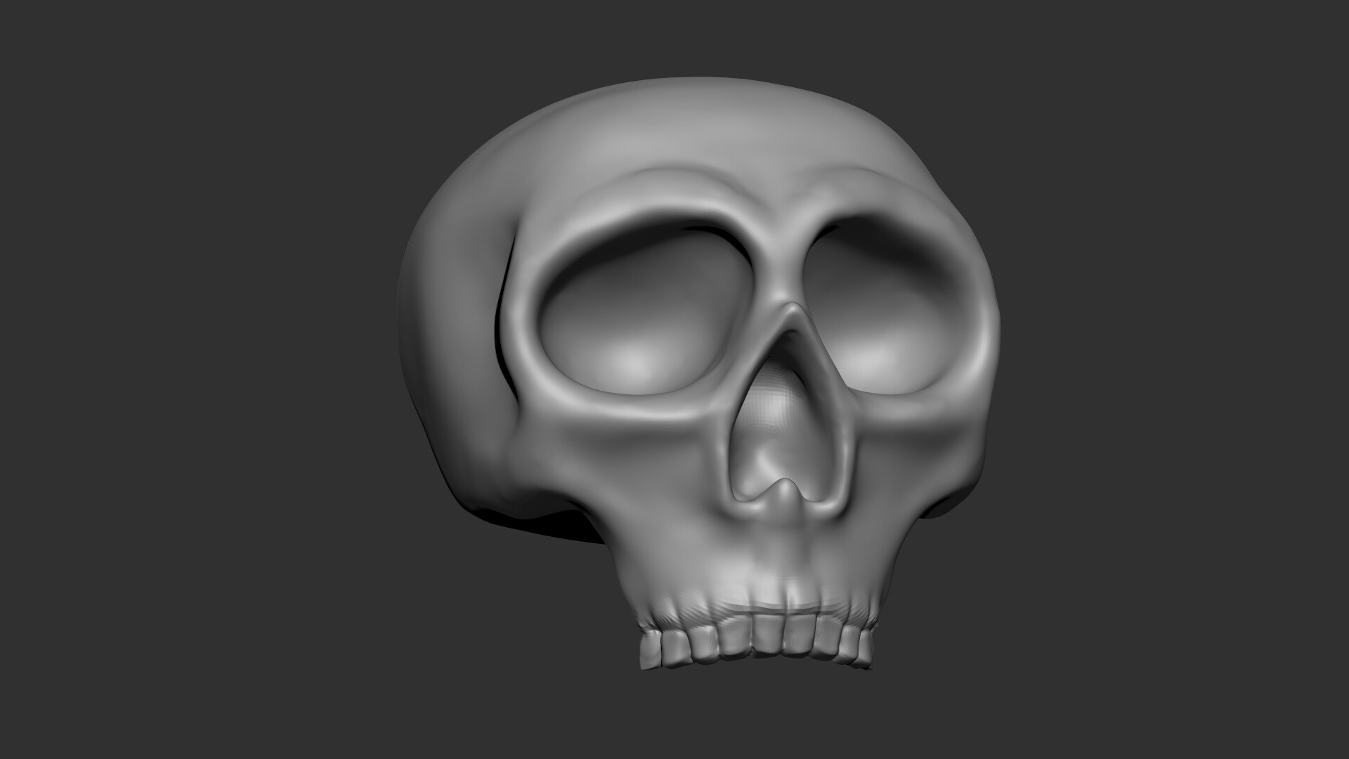 ArtStation - Human Skull