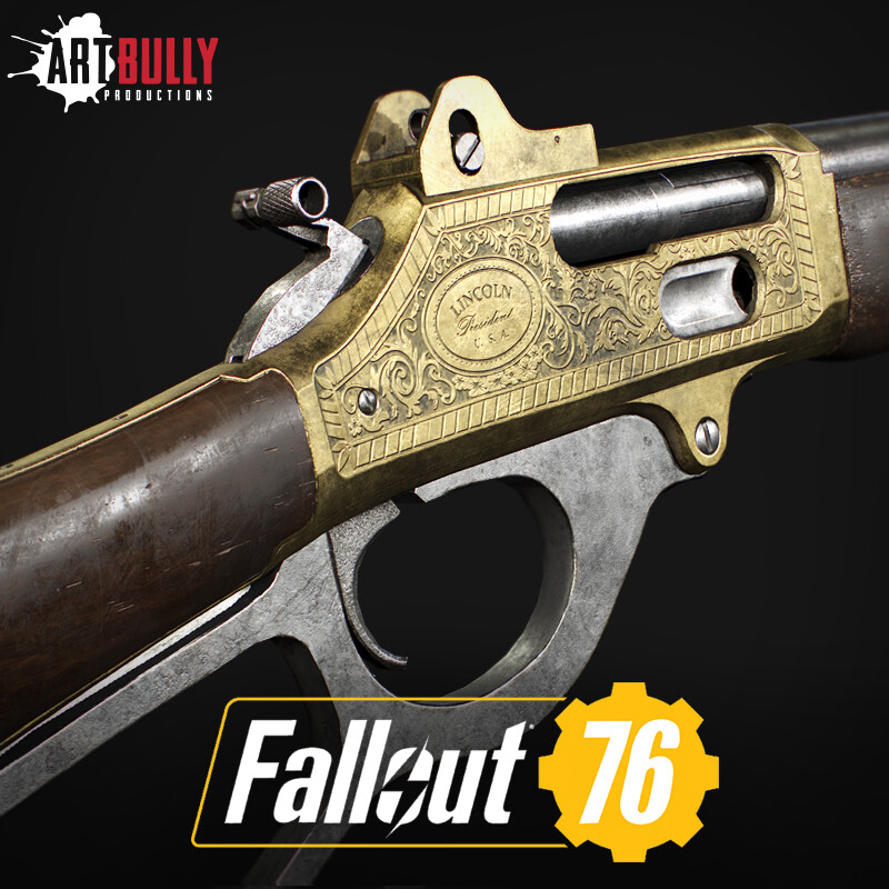 ArtStation - Fallout 76 - Weapons & Props - 01