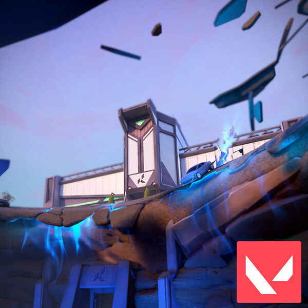 ArtStation - VALORANT - Sunset Defender Vista