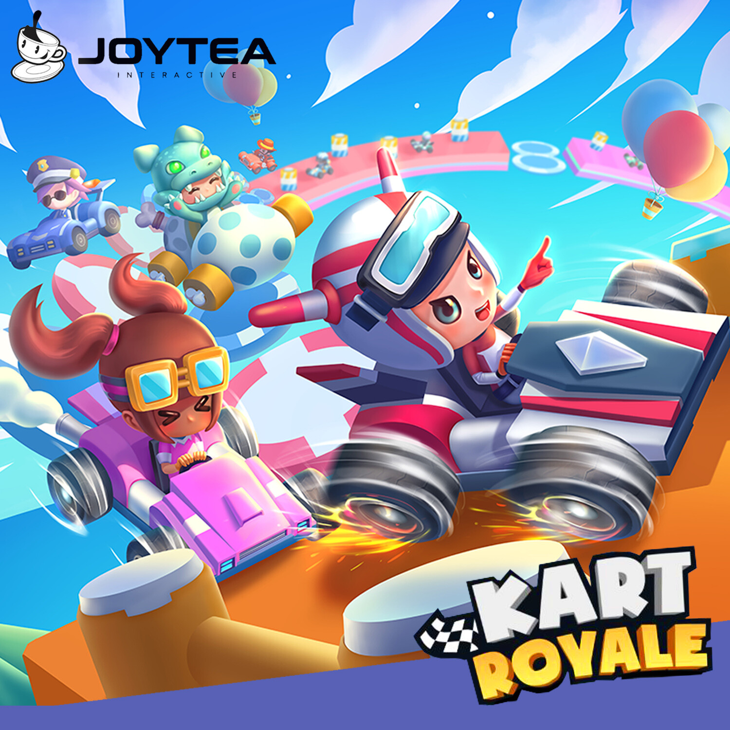 ArtStation - Kart Royale | Loading screen Splash Art