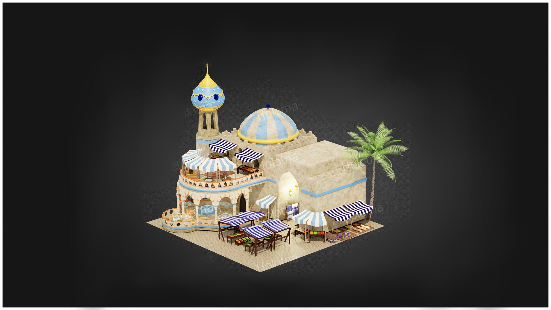 ArtStation - Isometric RPG buildings