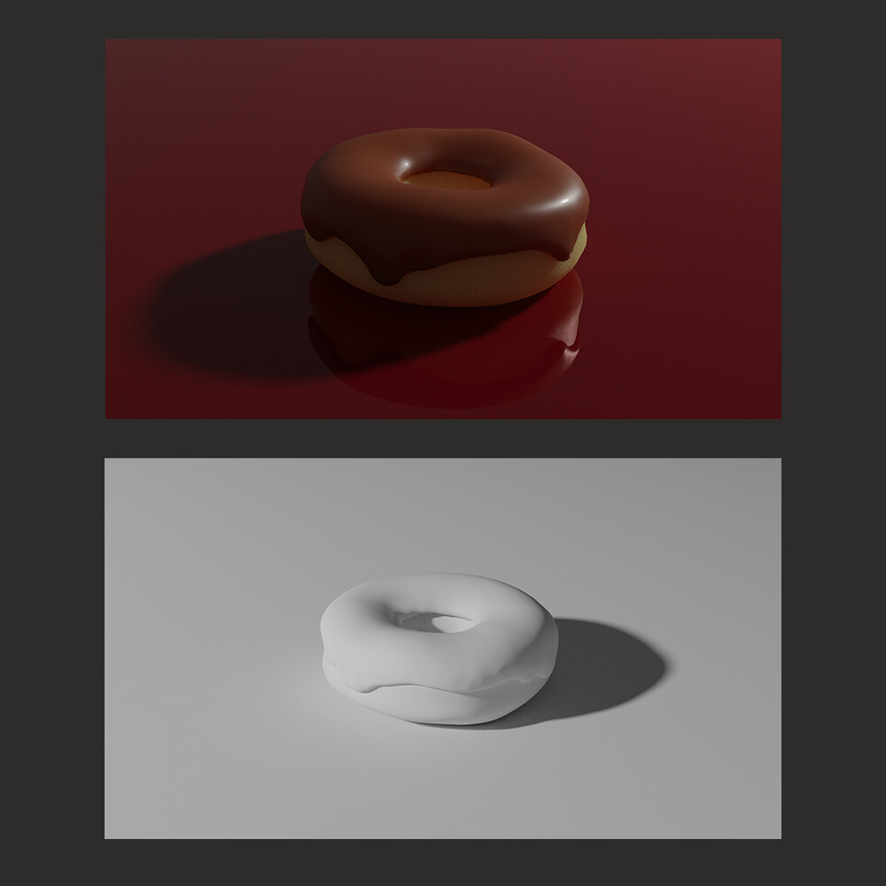 ArtStation - Donut render