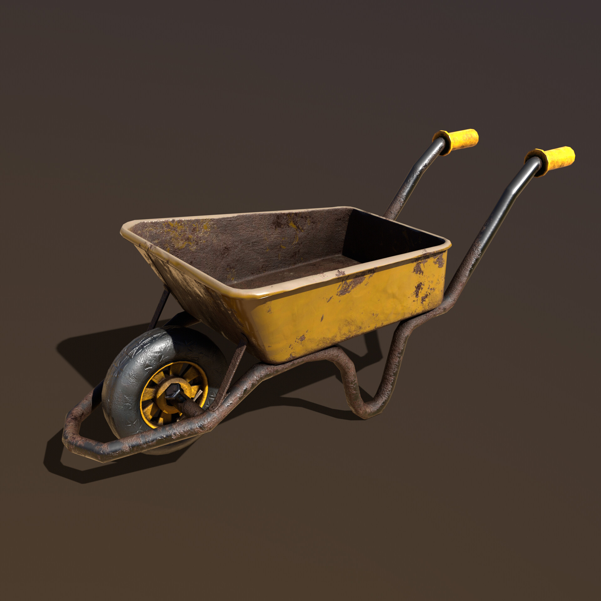 ArtStation - Stylized Wheelbarrow