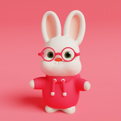 ArtStation - Cute Chubby Bunny