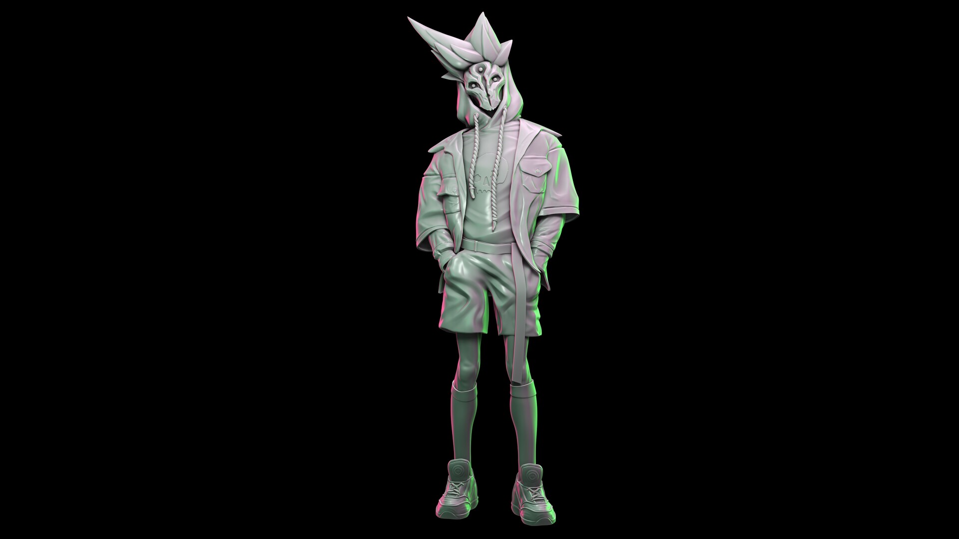 ArtStation - Pink Boy | Stylized Character Sculpt