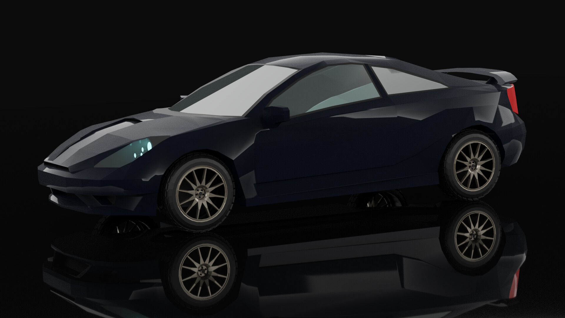 ArtStation - Toyota Celica 7th Gen - Low Poly