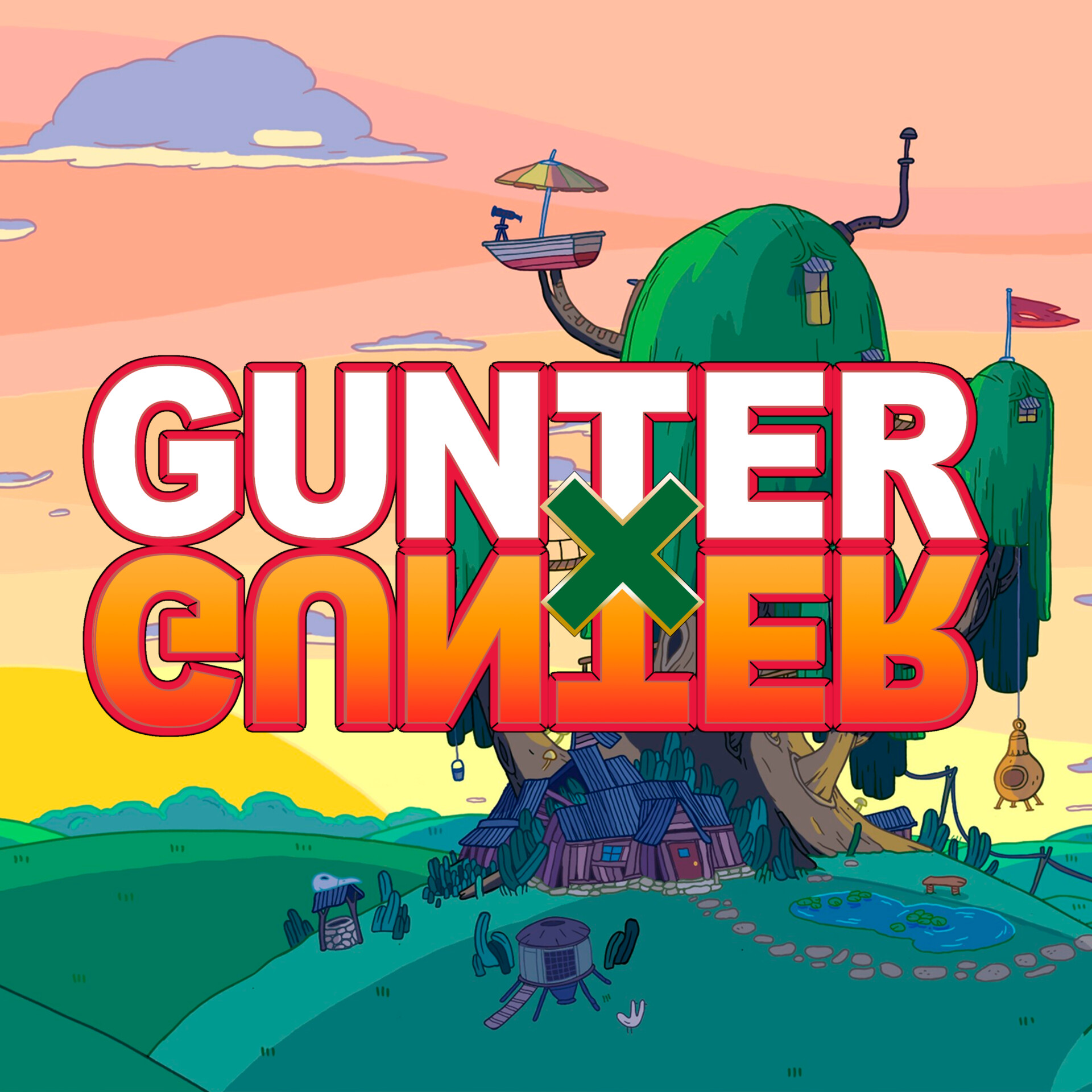 ArtStation - HxH & Adventure Time Ending Mix