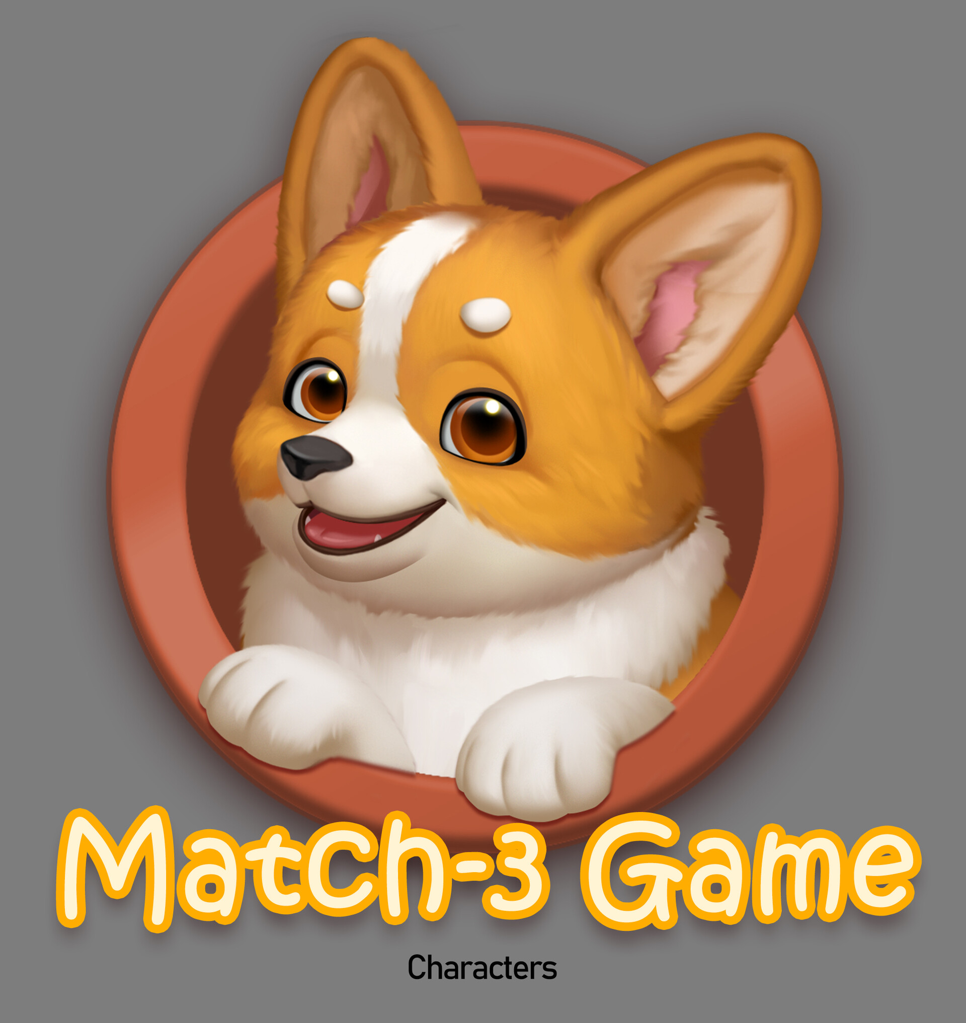 ArtStation - MATCH-3 Characters