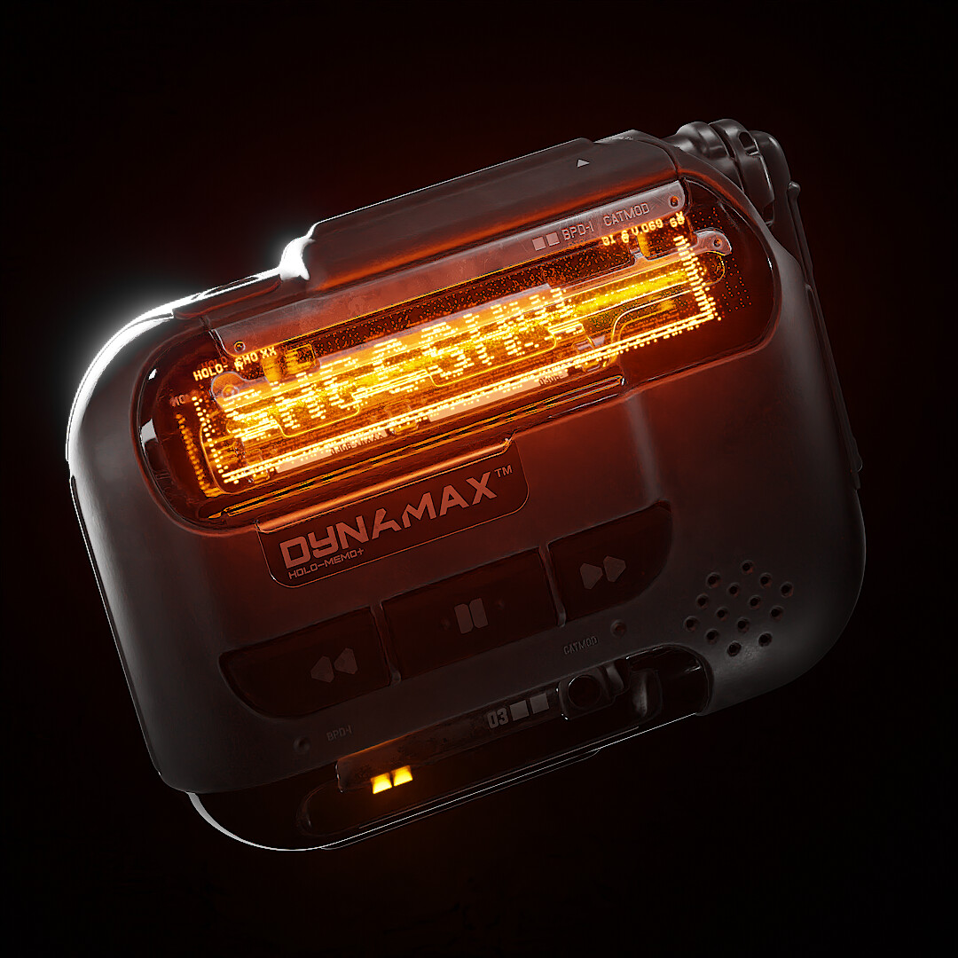 ArtStation - HOLO-PAGER™ PLUS+