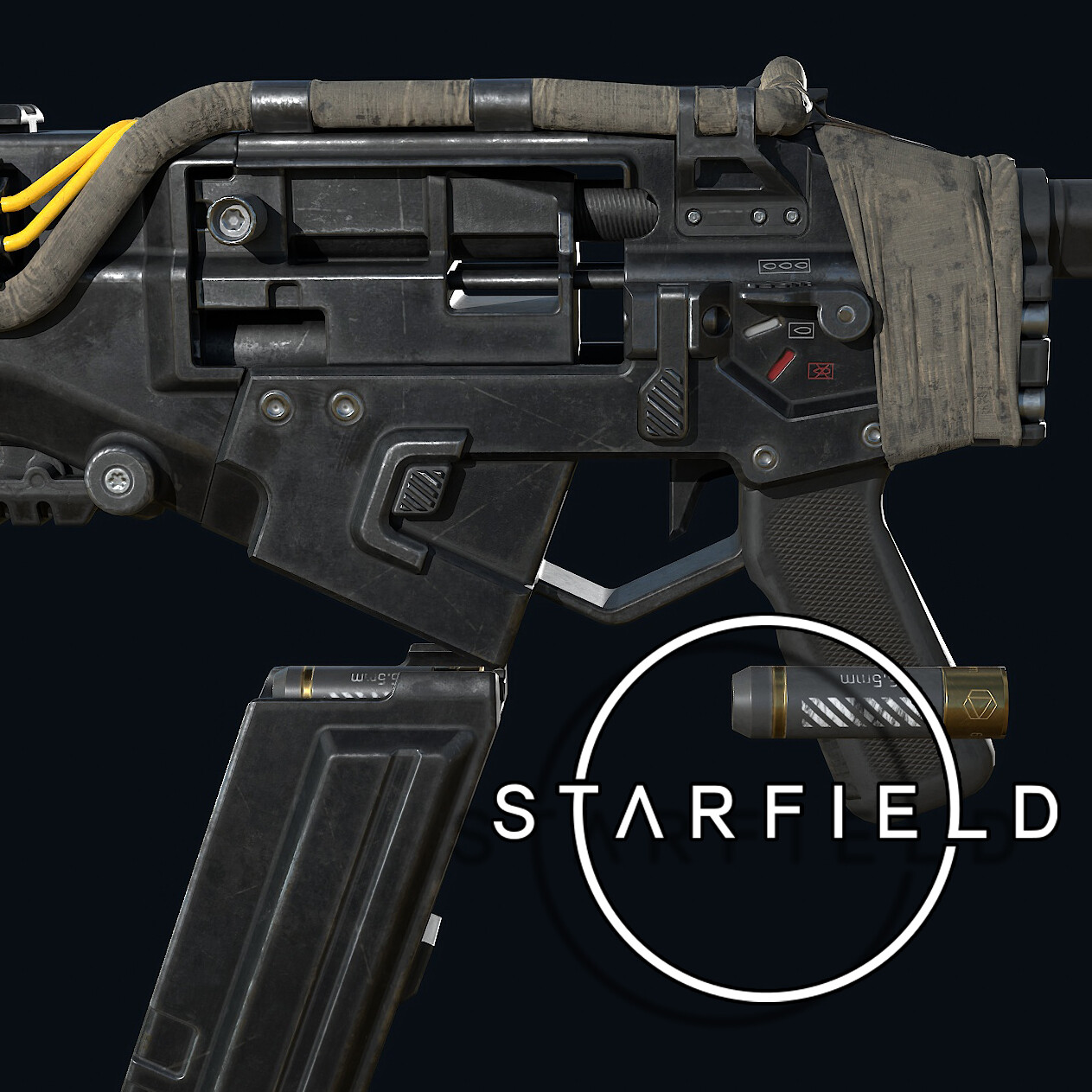 ArtStation - Starfield HD Maelstrom Rifle Textures