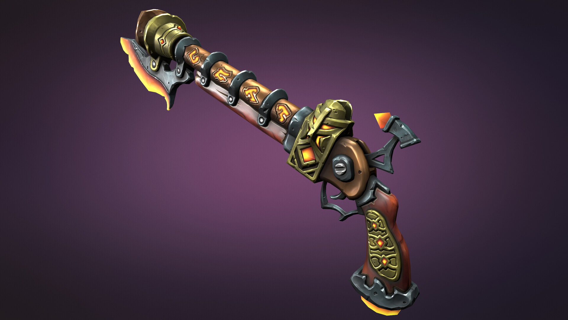 ArtStation - Dwarf musket