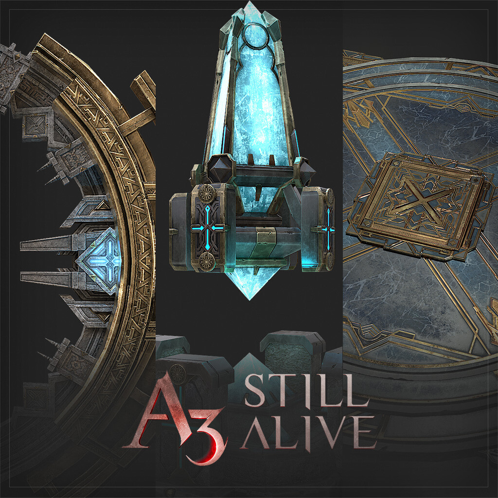 ArtStation - A3: Still Alive - Background Props