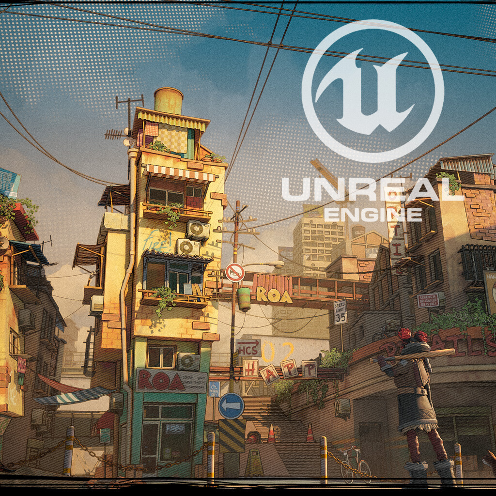 ArtStation - UE5《City》