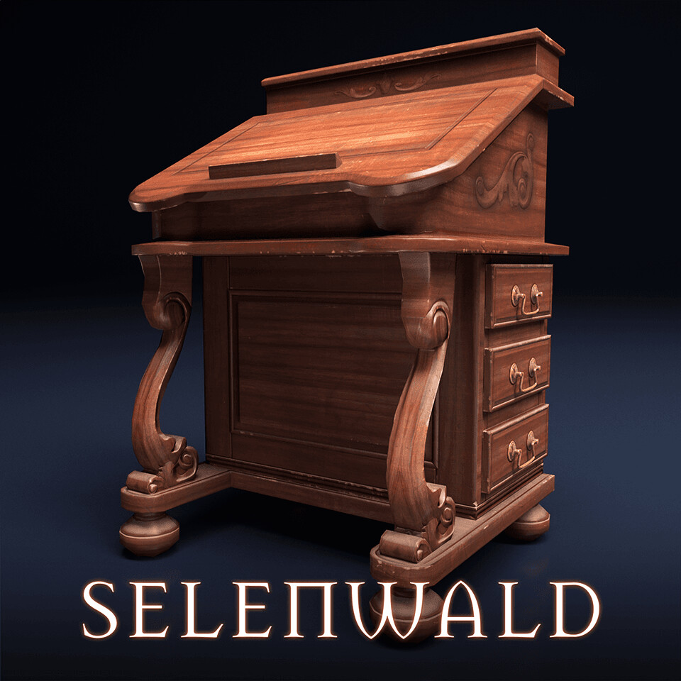 ArtStation - Scriptorium - Selenwald