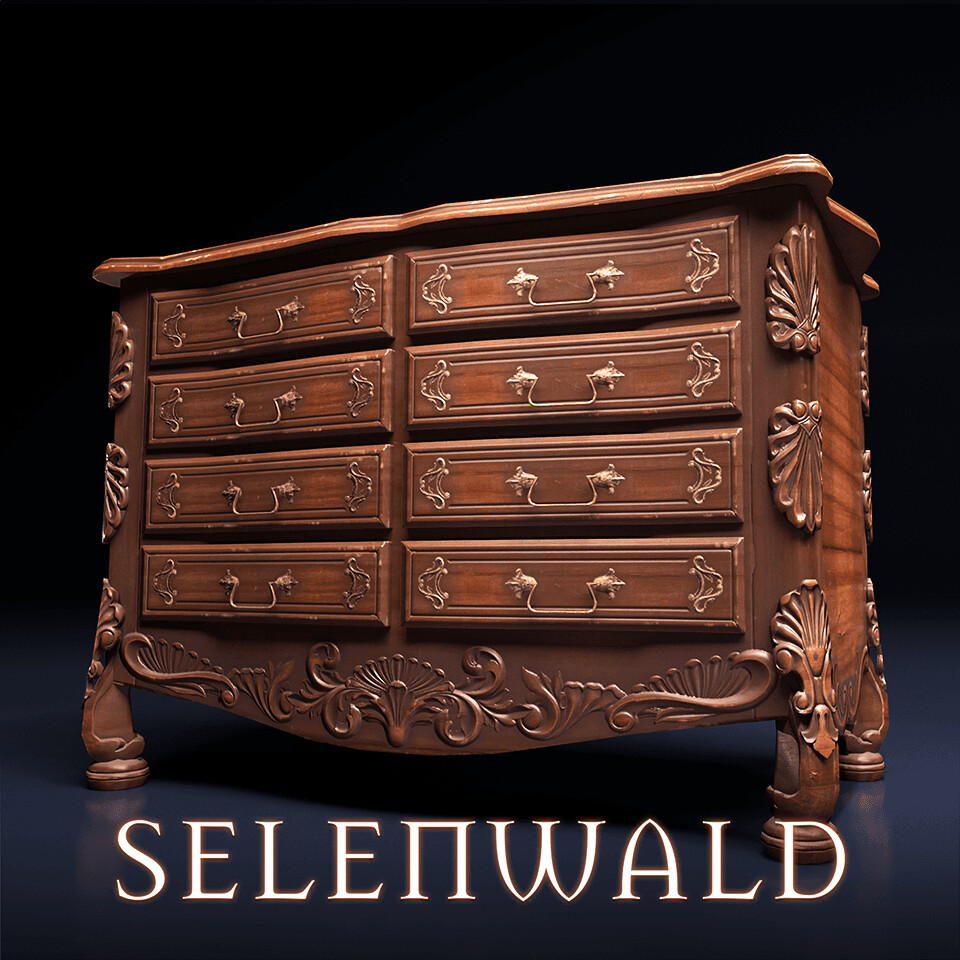 ArtStation - Commode - Selenwald