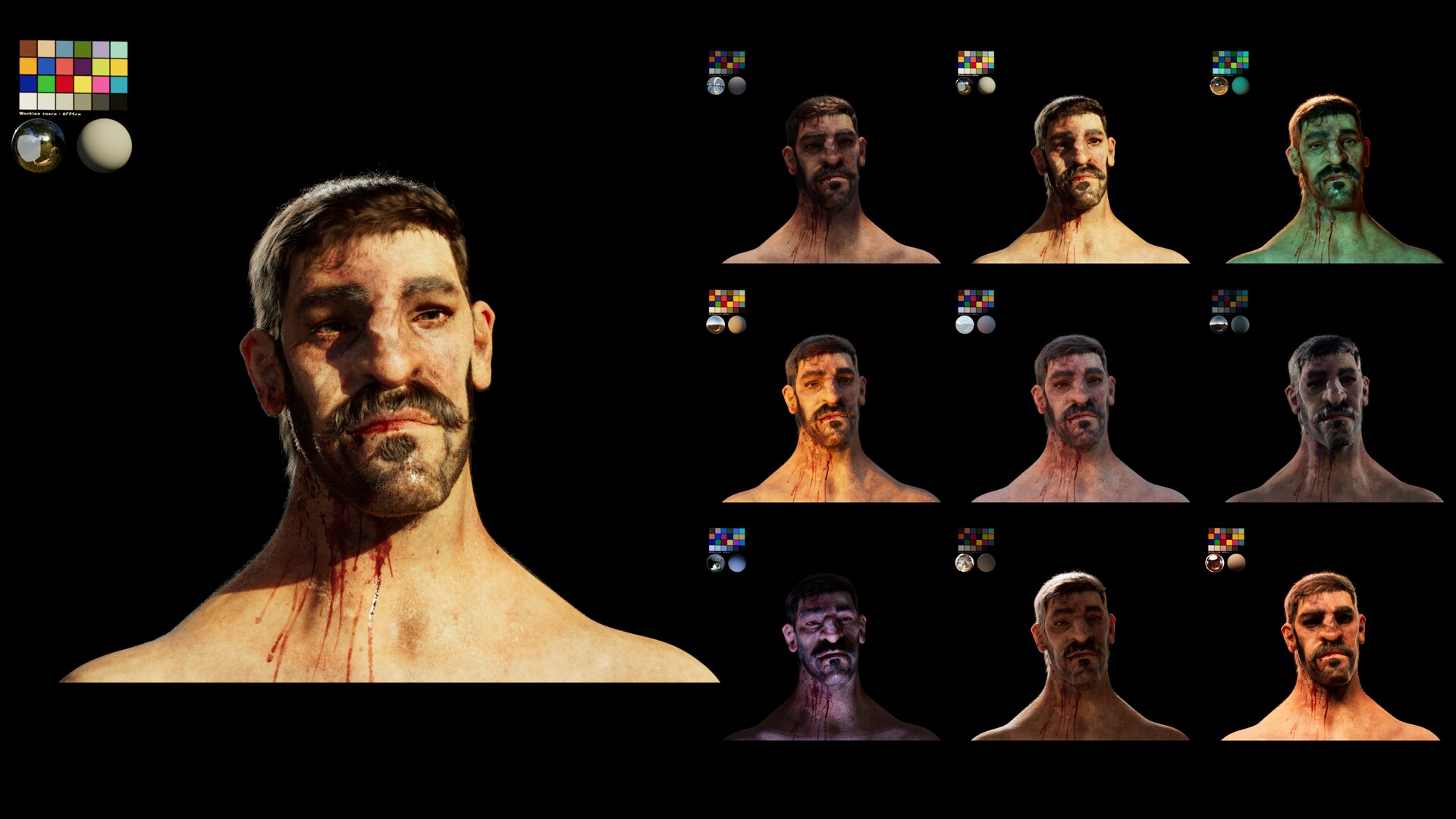 ArtStation - BRITTLE: character from "scums", esma short movie