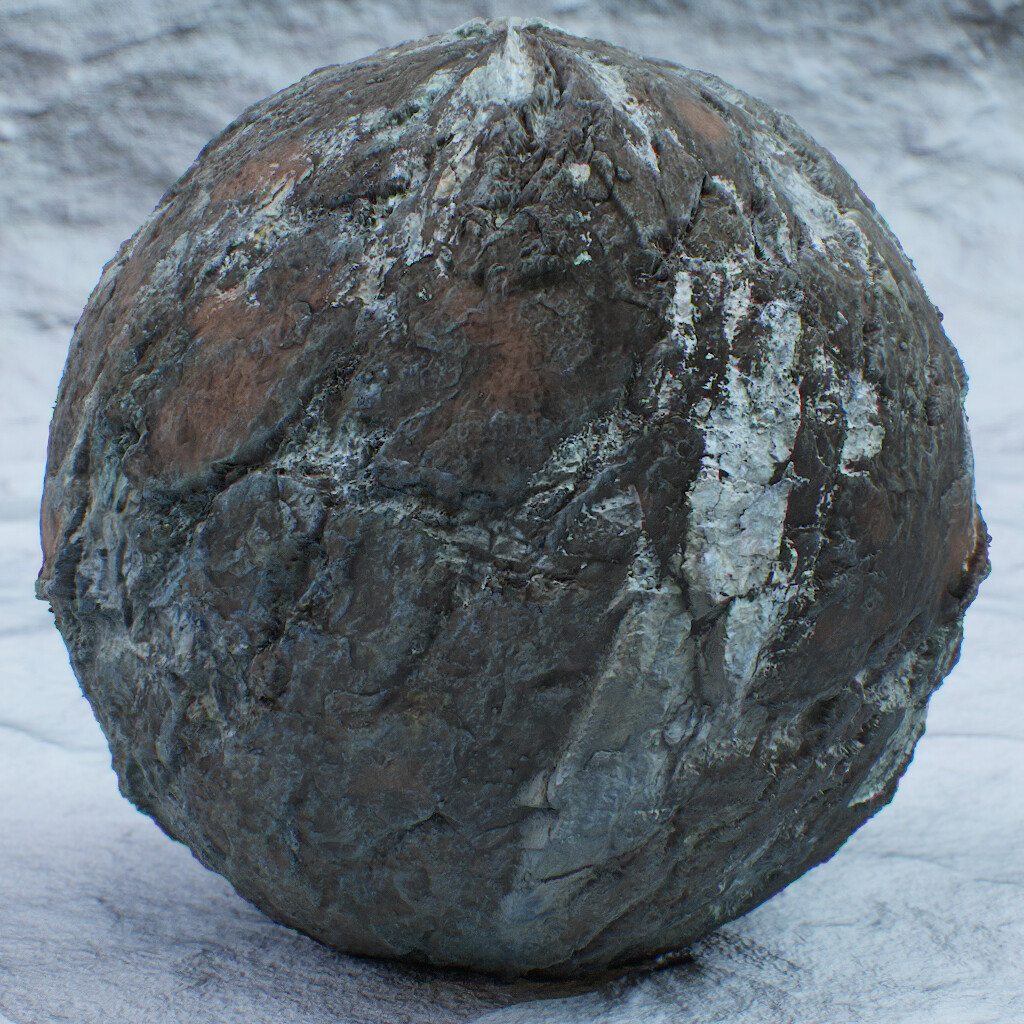 ArtStation - Artic Rock - Material