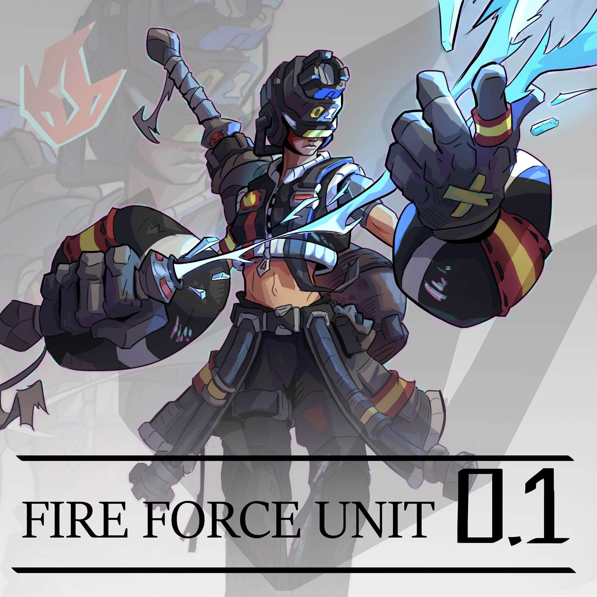 ArtStation - FRAY: Fire Force Unit 0.1