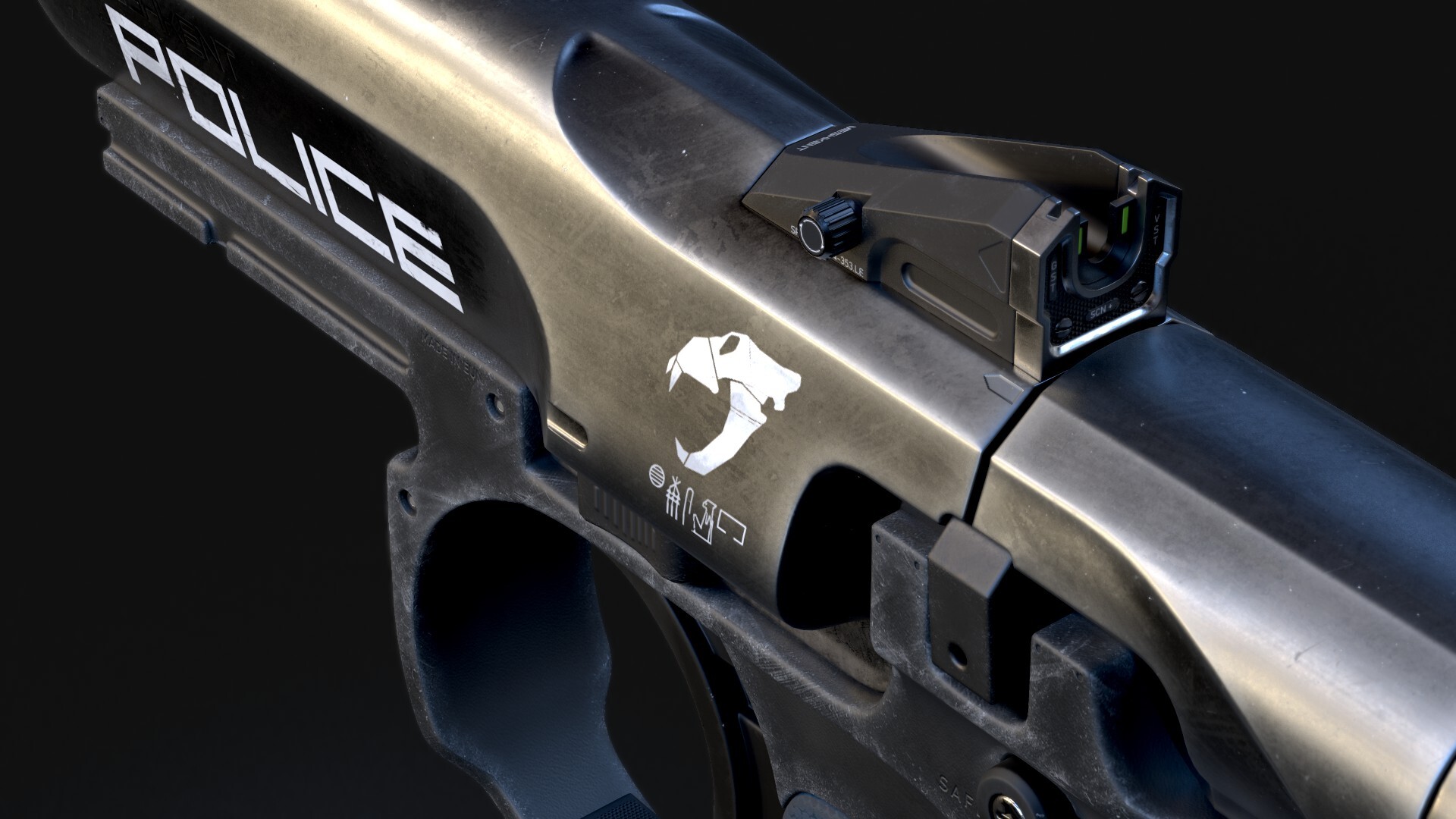 ArtStation - Meshkent Energy Pistol