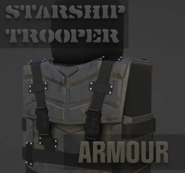 ArtStation - StarShip Trooper Armour ROBLOX