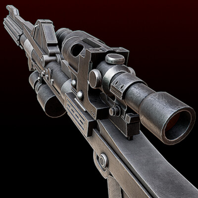 ArtStation - DC-15LE (Rifle)