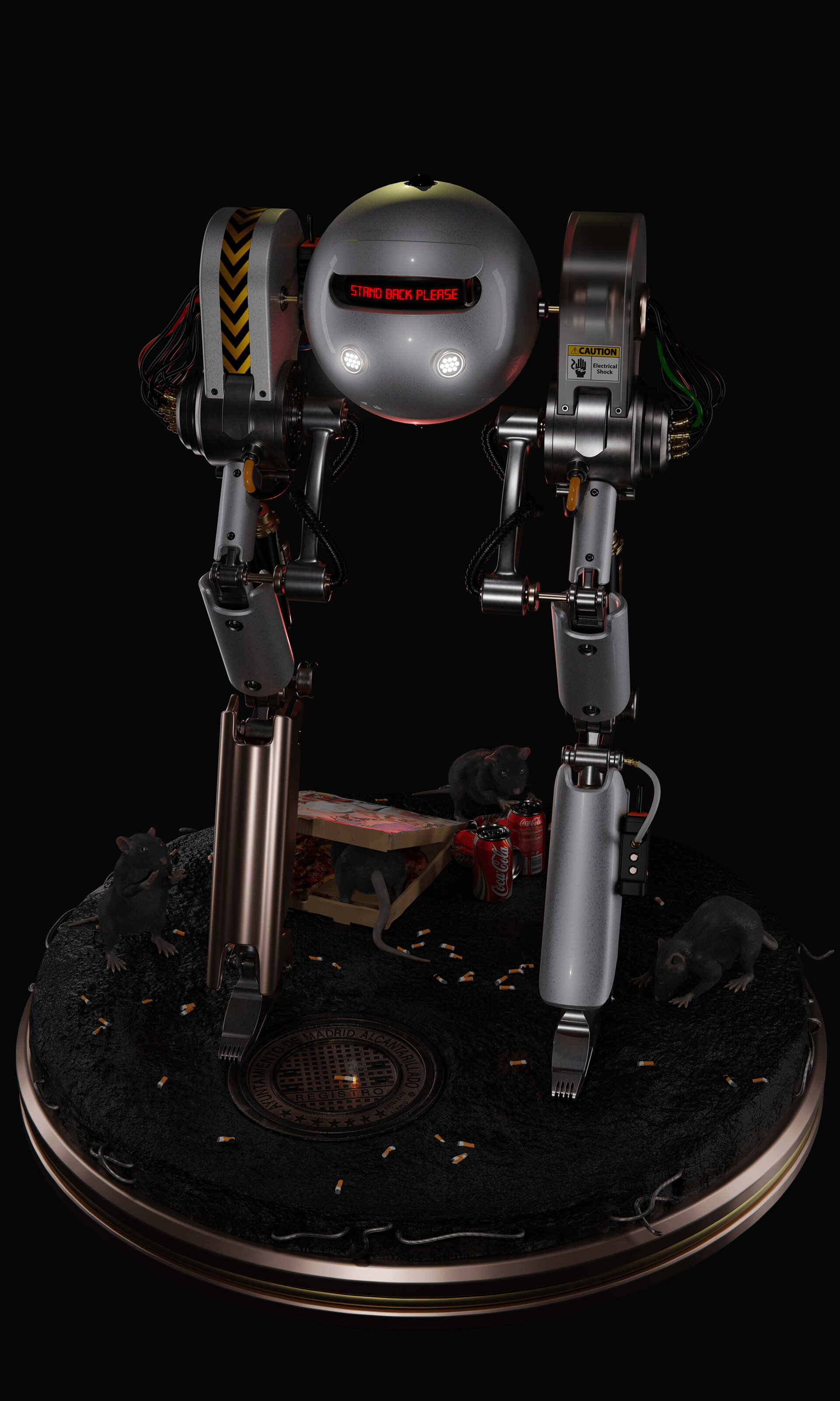 ArtStation - Bipedal Robot